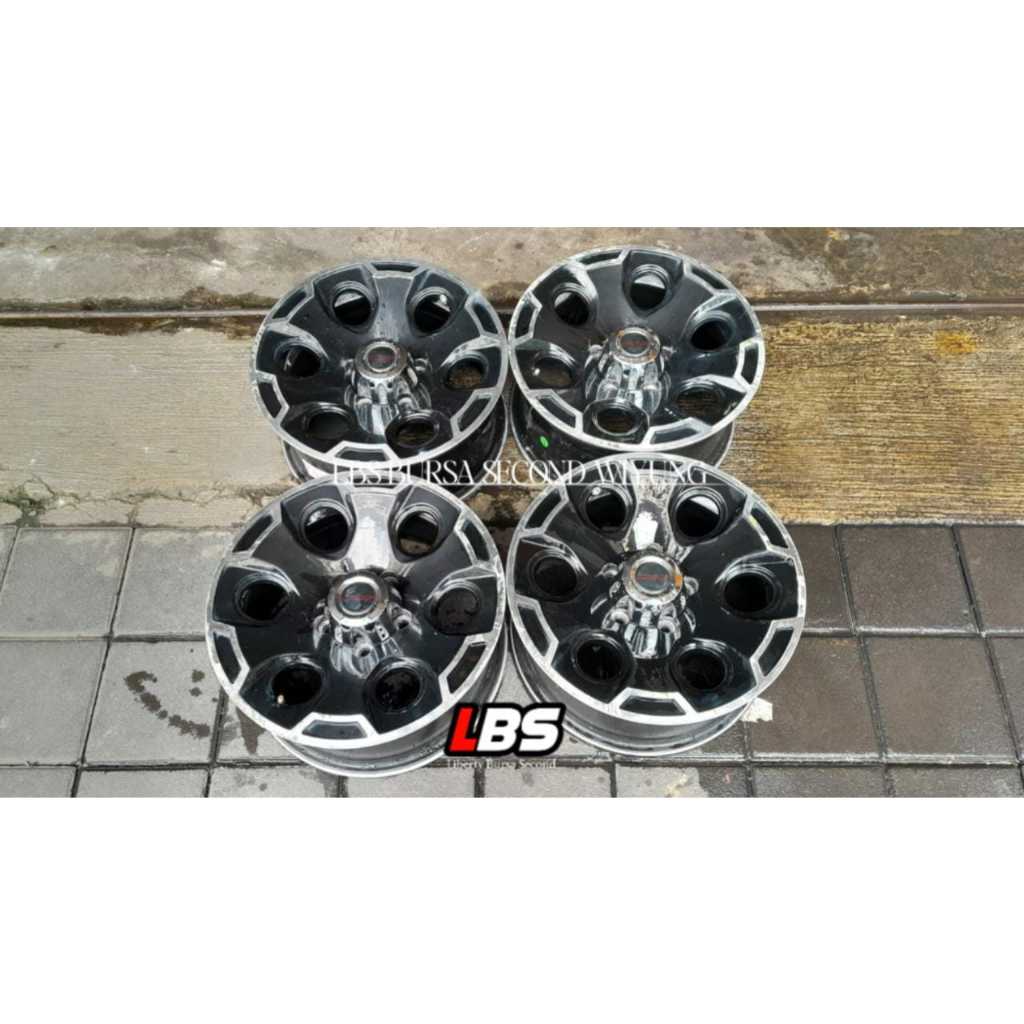 Jual Velg bekas model OFFROAD cocok Hilux, jeep cherokee BRAVE Ring 15 ...