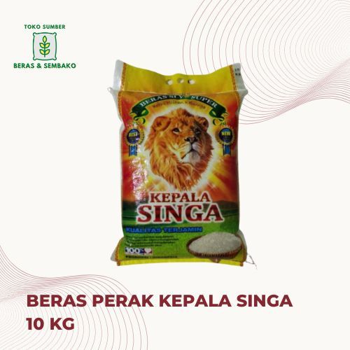 Jual Beras pera / perak super kepala singa 10 Kg | Shopee Indonesia