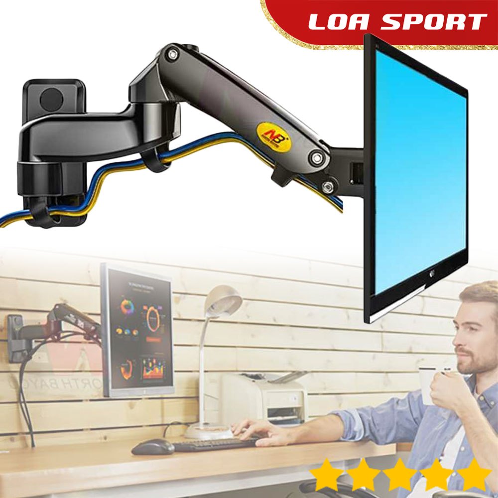 Jual Bracket TV Monitor Arm Dinding Layar 17-35 Inch Lubang Standar ...