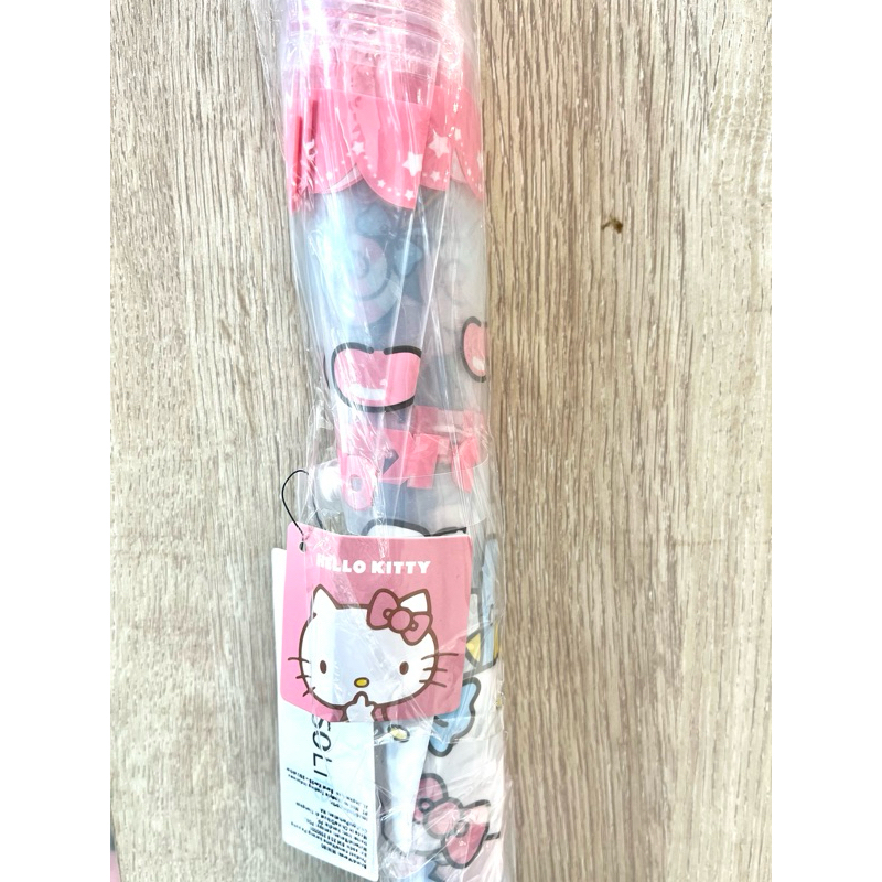 Jual COD Miniso Bali Sanrio characters Transparent Long-handle Umbrella ...