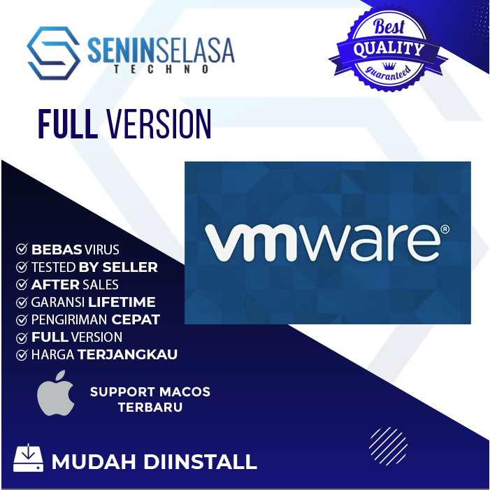 Jual Software Virtualisasi: VMware Fusion Pro 13 [MAC] | Shopee Indonesia