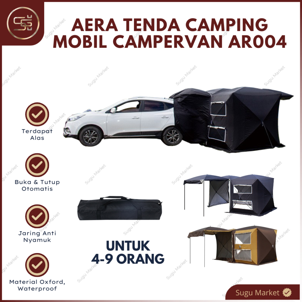 Jual Tenda Mobil Camping Campervan 4-9 Orang Tent Camping Double I ...