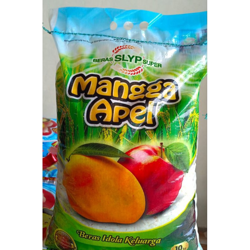 Jual BERAS MANGGA APEL BERAS JAMINAN PULEN 10 KG | Shopee Indonesia