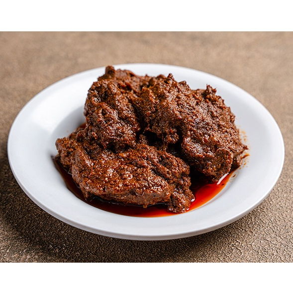Jual Rendang Daging Sapi asli Khas Padang 500gr - Rendang Baralek | Shopee Indonesia