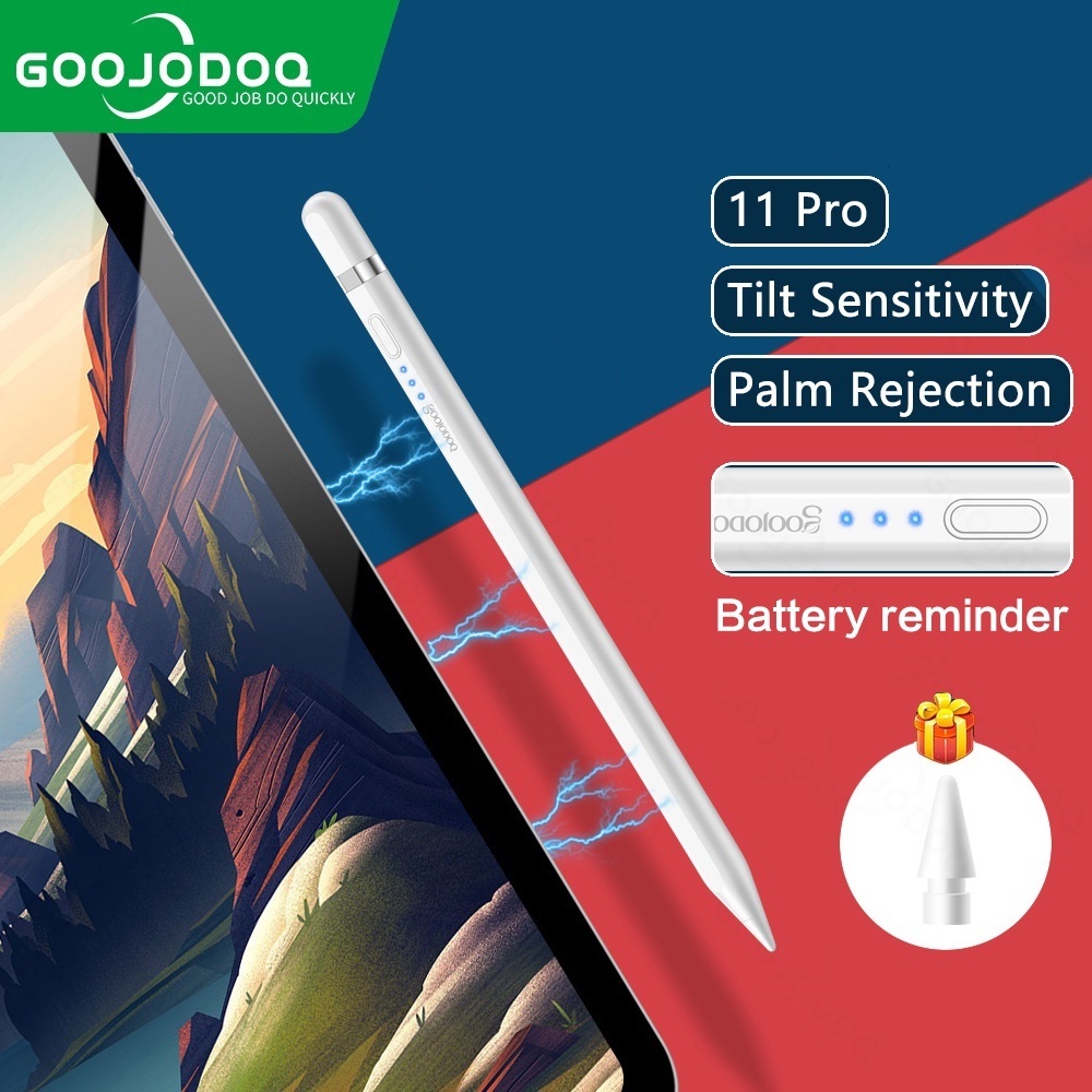 Jual GOOJODOQ 11 Pro Stylus Pen with Tilt Palm Rejection Stylus Pencil ...
