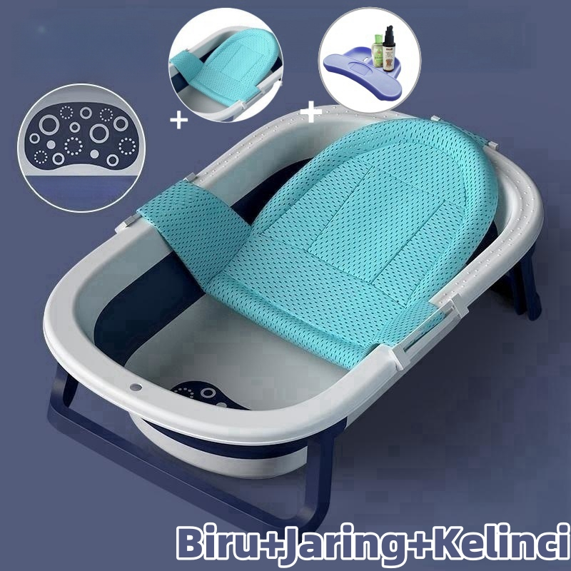 Jual Baby Bath bak mandi lipat Tub Bak Mandi Bayi Lipat Bantal Mandi ...