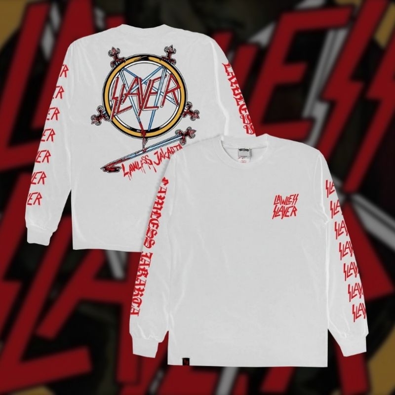 Jual Lawless Jakarta x Slayer - Pentagram Logo | Shopee Indonesia
