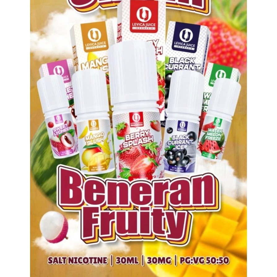 Jual Levica Fruity Series Saltnic 30ML by Levica Juice Indonesia ...