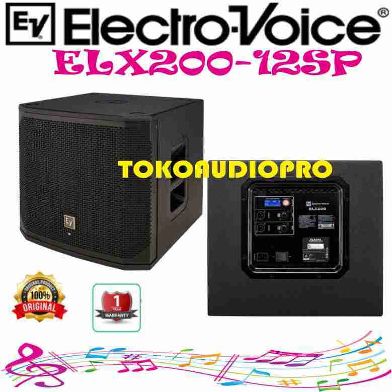 Jual Speaker Electro-Voice ELX200-12SP 12 inch Power Subwoofer Aktif Spiker EV ELX-200-12SP ...