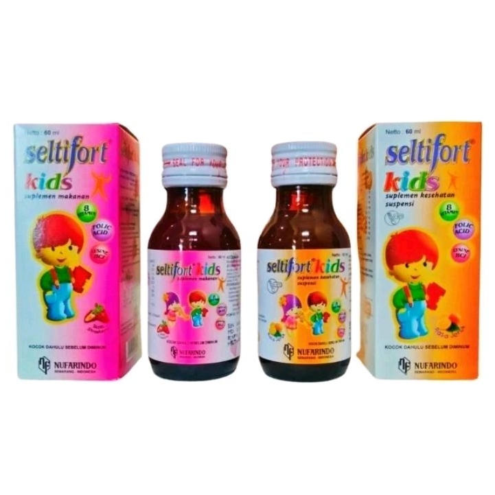 Jual SELTIFORT KIDS (60ml) - Multivitamin untuk anak dengan komposisi ...