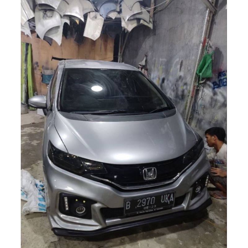 Jual bodykit honda jazz gk5 mugen full bemper BODY KIT BODIKIT | Shopee ...