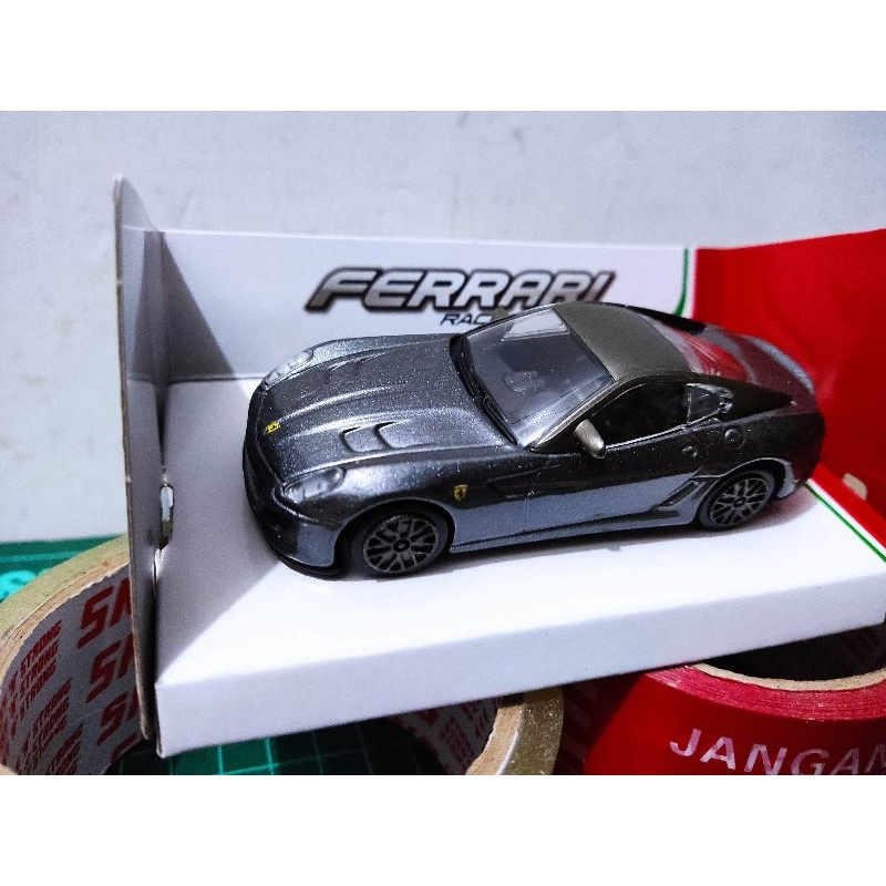 Jual mobilan diecast car toys burago ferrari 599 gto italia replika ...