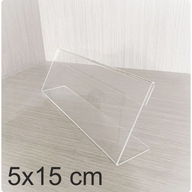 Jual Papan Nama Meja Satu Sisi Table Sign Akrilik 5x15 CM | Shopee ...
