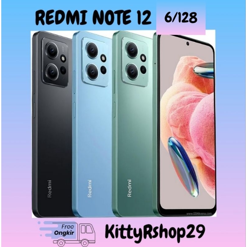 Jual REDMI NOTE 12 ram 6/128gb GARANSI RESMI 1 TAHUN | Shopee Indonesia