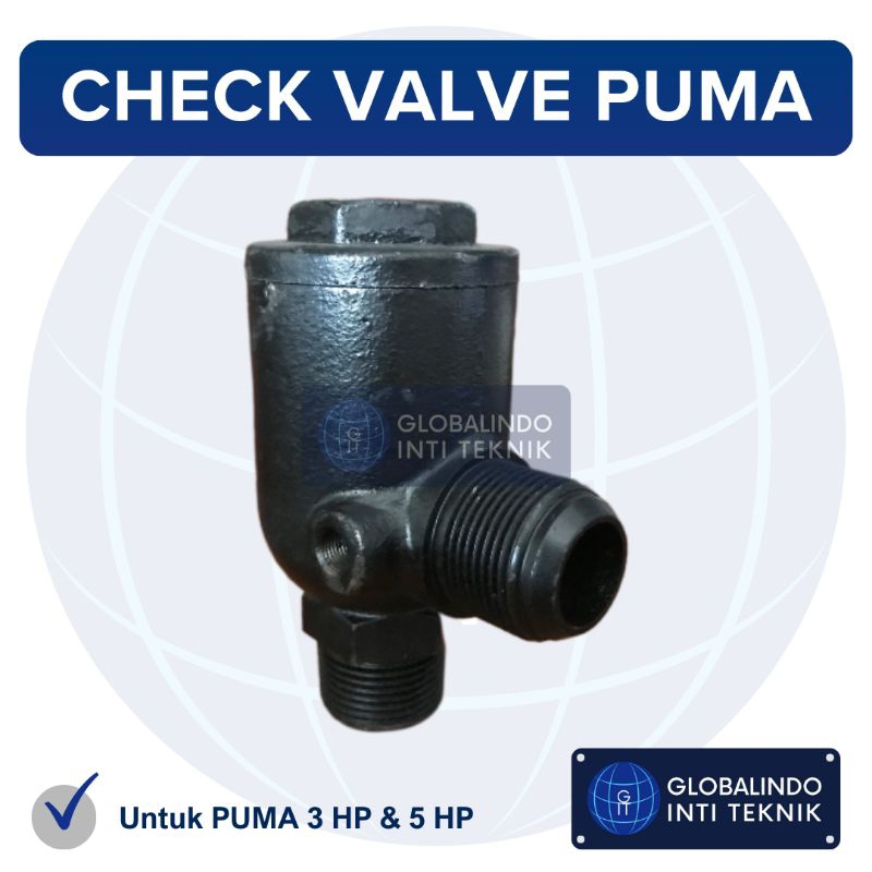 Jual Check Valve 3/4 Inch Kompresor Angin PUMA 3 HP & 5 HP | Shopee ...