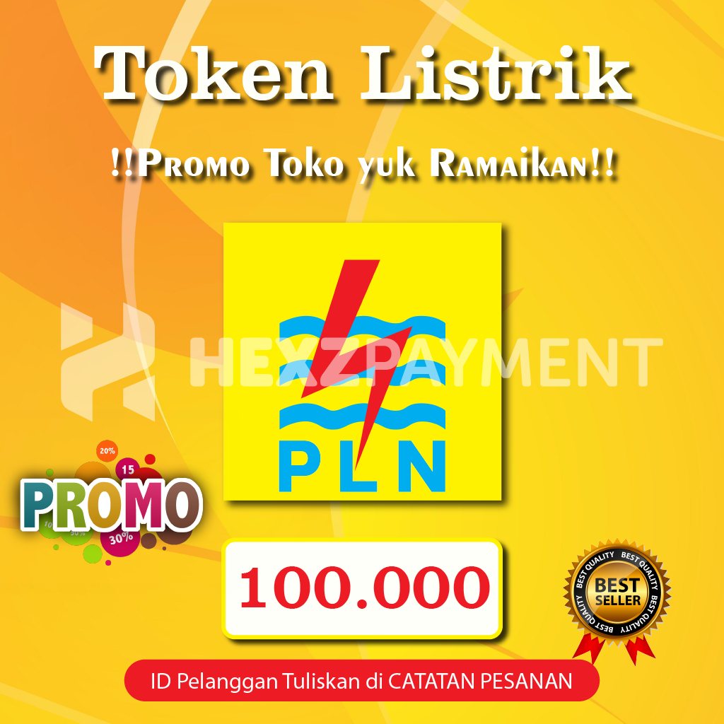Jual Token Listrik PLN 100.000 | Shopee Indonesia
