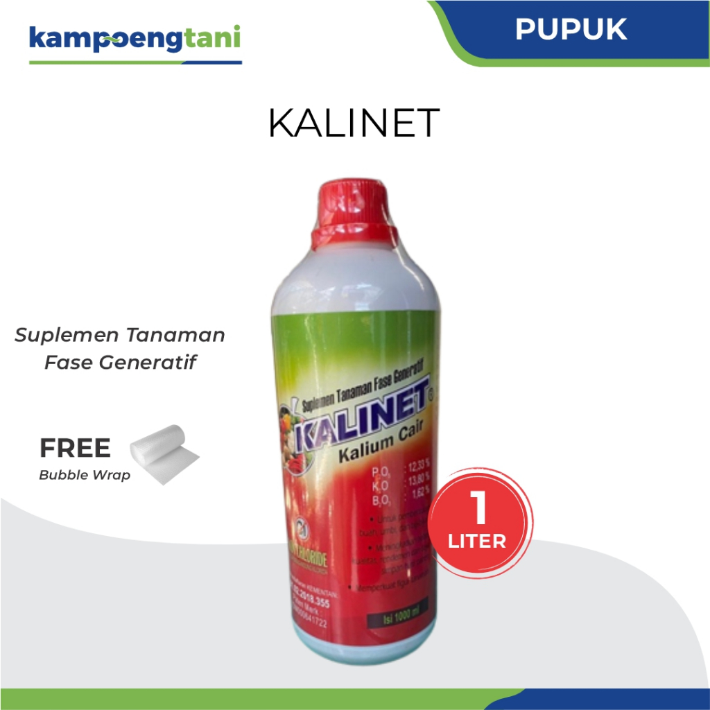 Jual Kampoeng Tani - Kalinet Kalium Cair 1 Liter 500 ML Pupuk Penyubur ...