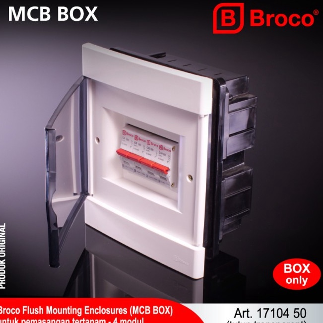 Jual BOX MCB 4 POLE IB BROCO ART17145 t Premium | Shopee Indonesia
