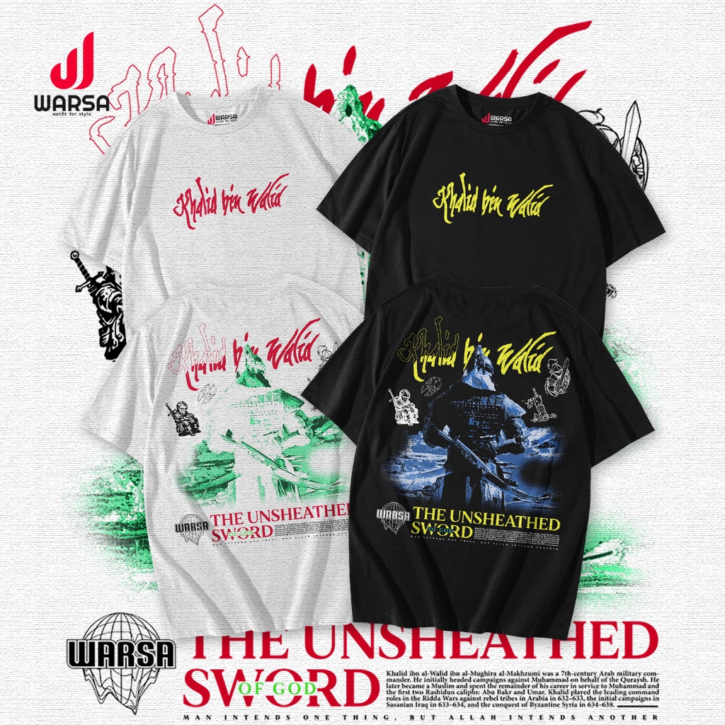 Jual OVERSIZE - Khalid bin Walid The Unsheathed Sword of God Oversize ...