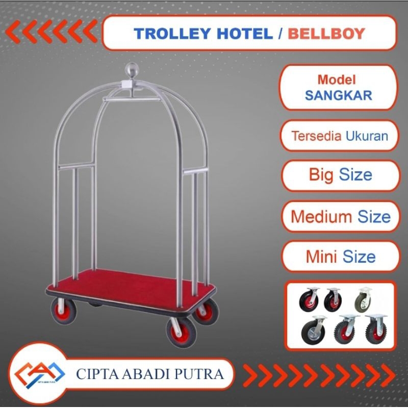 Jual Trolley hotel sangkar big size | Shopee Indonesia
