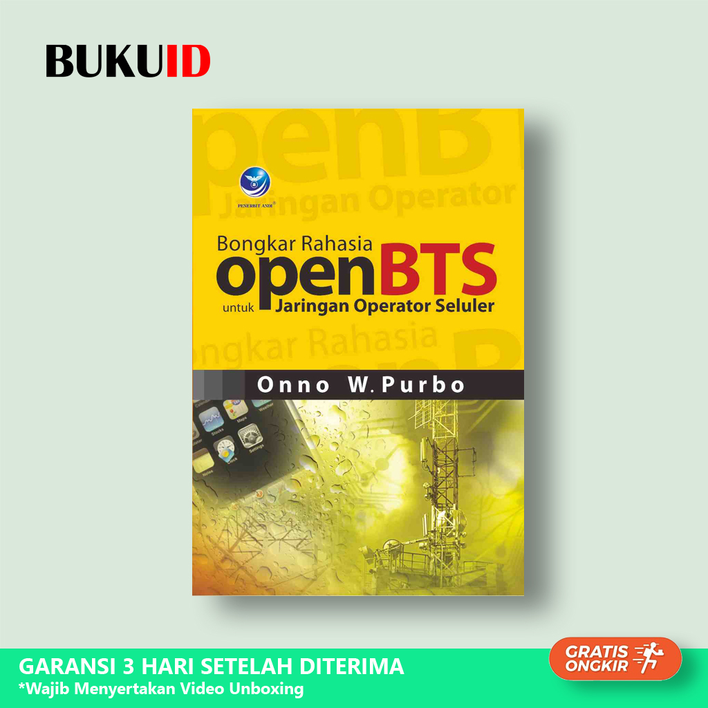 Jual Buku Bongkar Rahasia OpenBTS Untuk Jaringan Operator Seluler - Original | Shopee Indonesia