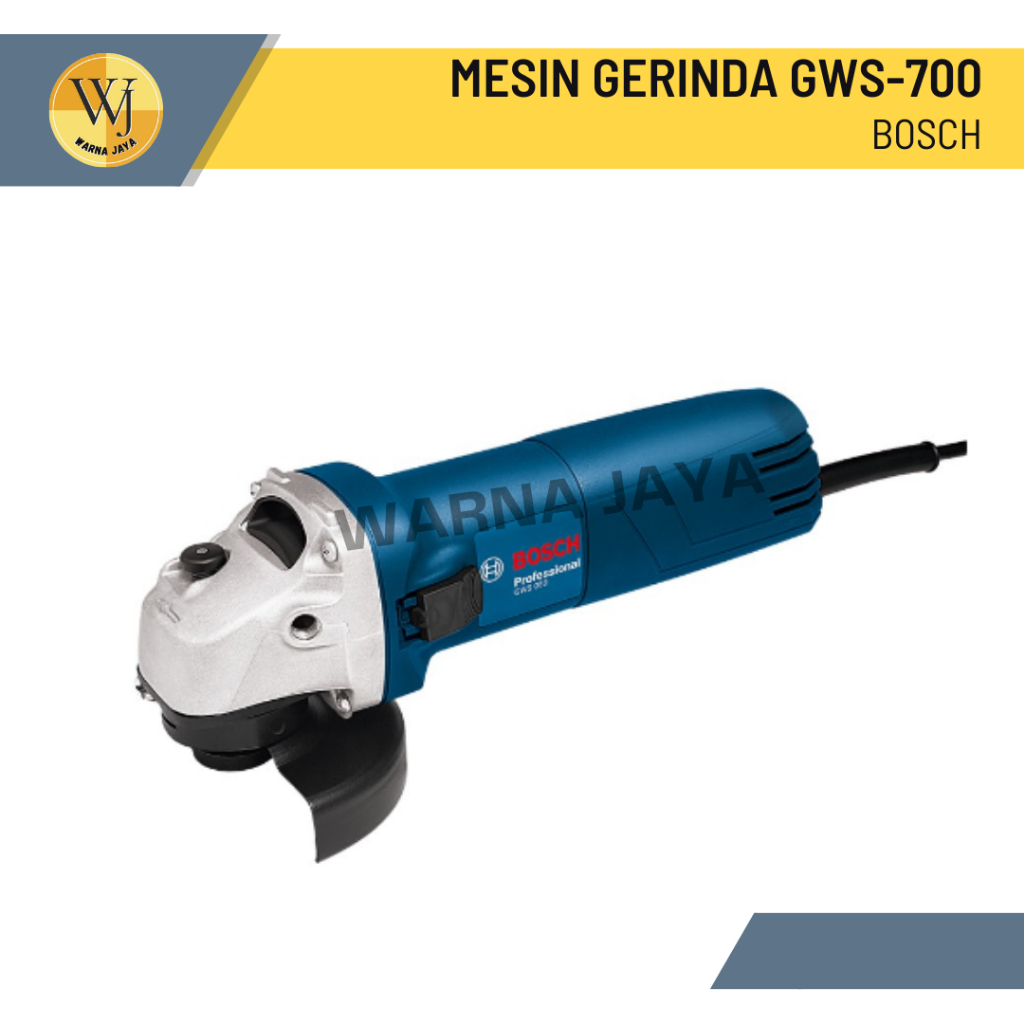 Jual Mesin Gerinda Bosch GWS 700 4 Inch / Mesin Gerinda Tangan / Angle ...