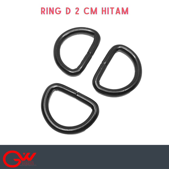 Jual Ring D besi 20mm HITAM - ECERAN | Shopee Indonesia