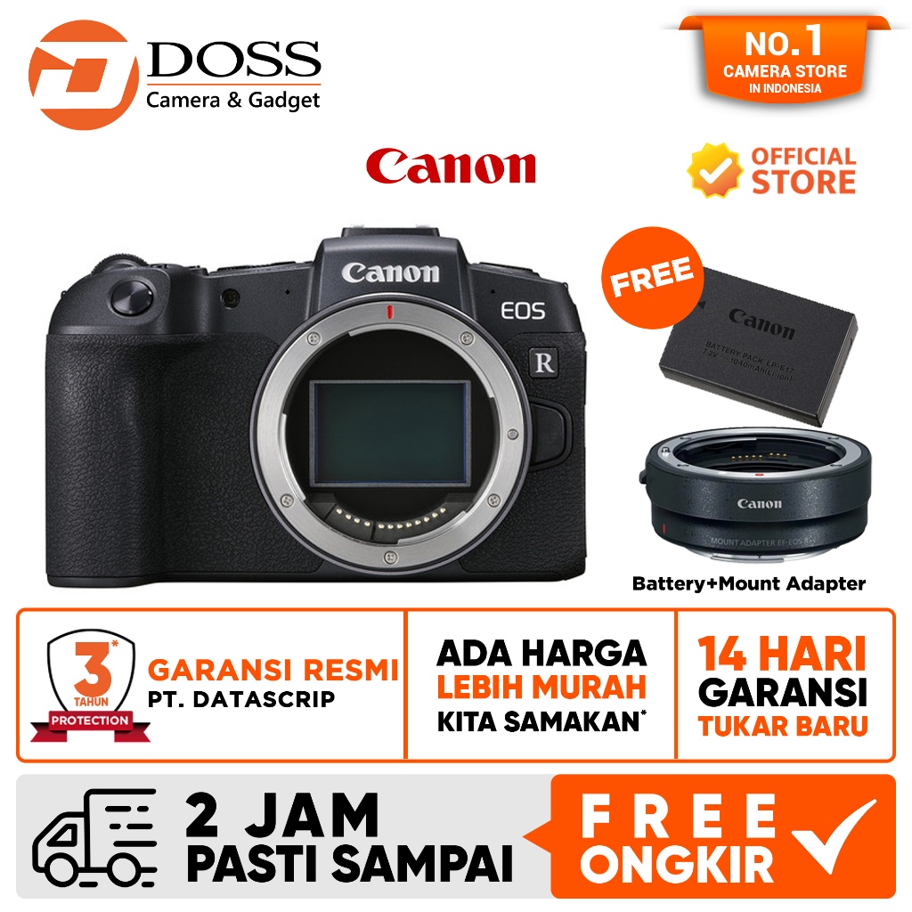 Jual Canon EOS RP Body Only / Canon RP | Shopee Indonesia