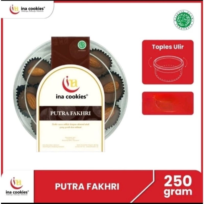 Jual INA COOKIES KUE KERING LEBARAN KEMASAN REGULER TOPLES ULIR JAR ...