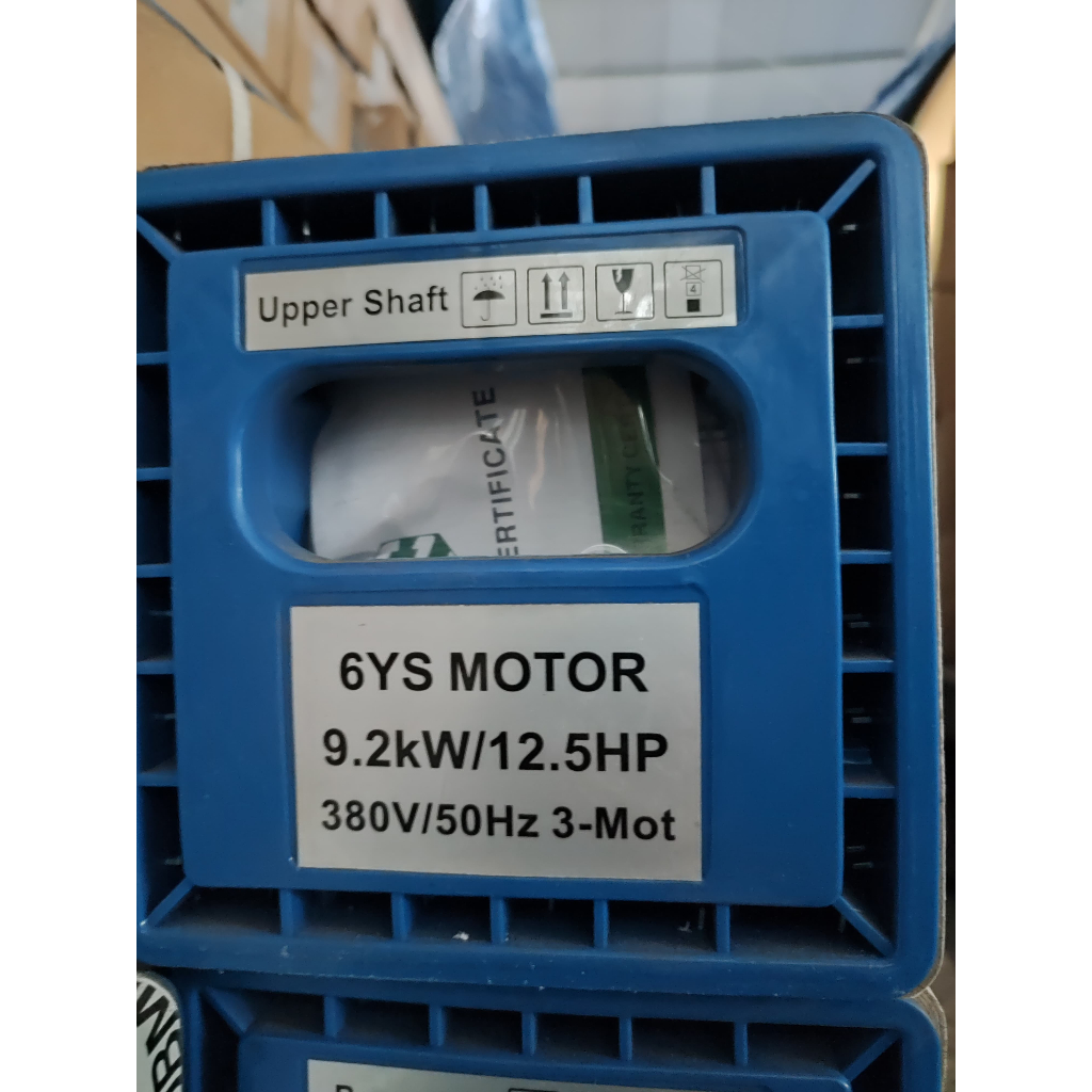 Jual MOTOR HCL 6YS 12,5HP 3 PHASE / 380 VOLT 12,5 HP PK 9,2kw SUMUR 6 ...