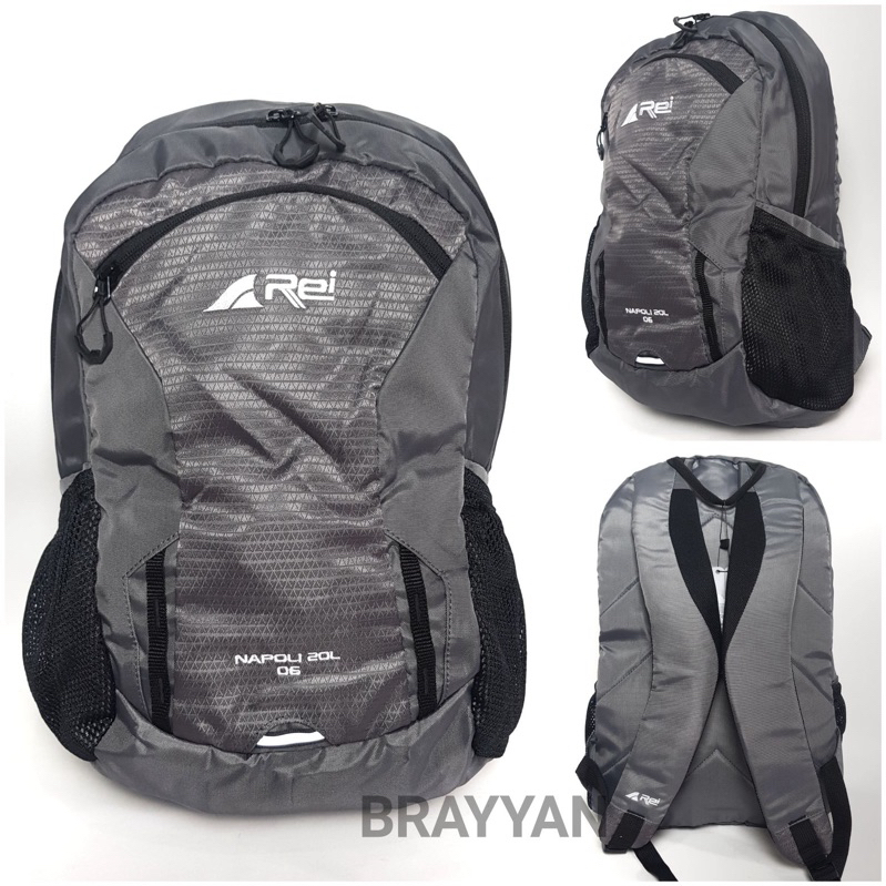 Jual Tas Ransel Arei Napoli 06 20L Daypack Outdoor Pria Wanita | Shopee Indonesia