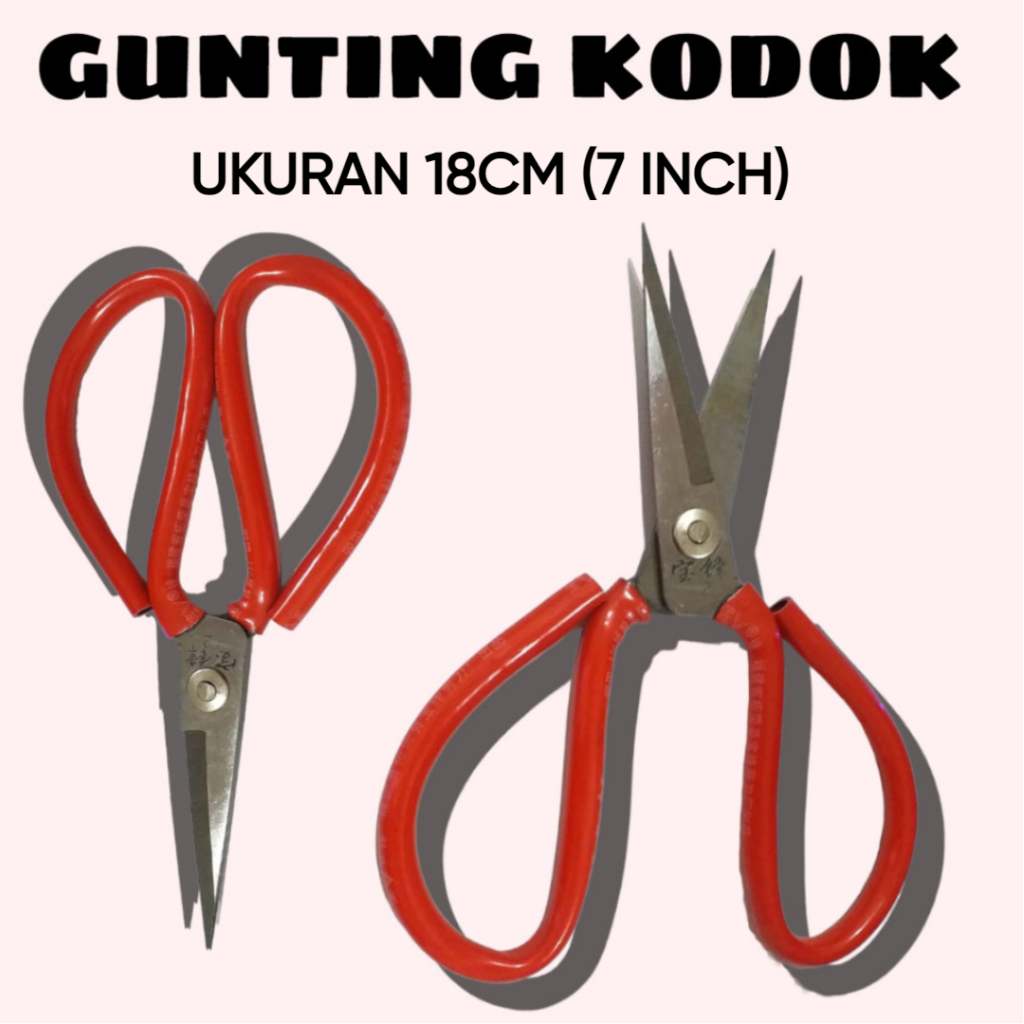 Jual GUNTING KODOK - Gunting Potong Seng Kertas / Gunting Bahan Kain ...