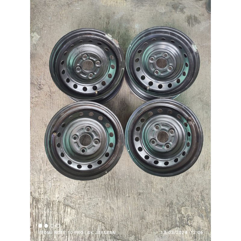 Jual velg serep kaleng r13 pcd 100 ayla Sigra agya (harga untuk 1pcs ...