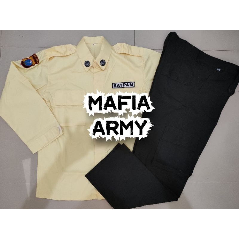 Jual Seragam Security Lengan Panjang Terbaru Seragam Satpam Lengan Panjang Terbaru Setelan Pdl ...