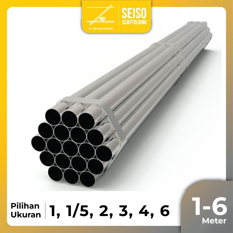 Jual Pipa Galvanis Ukuran 1-6 M / Pipa Scaffolding | Shopee Indonesia
