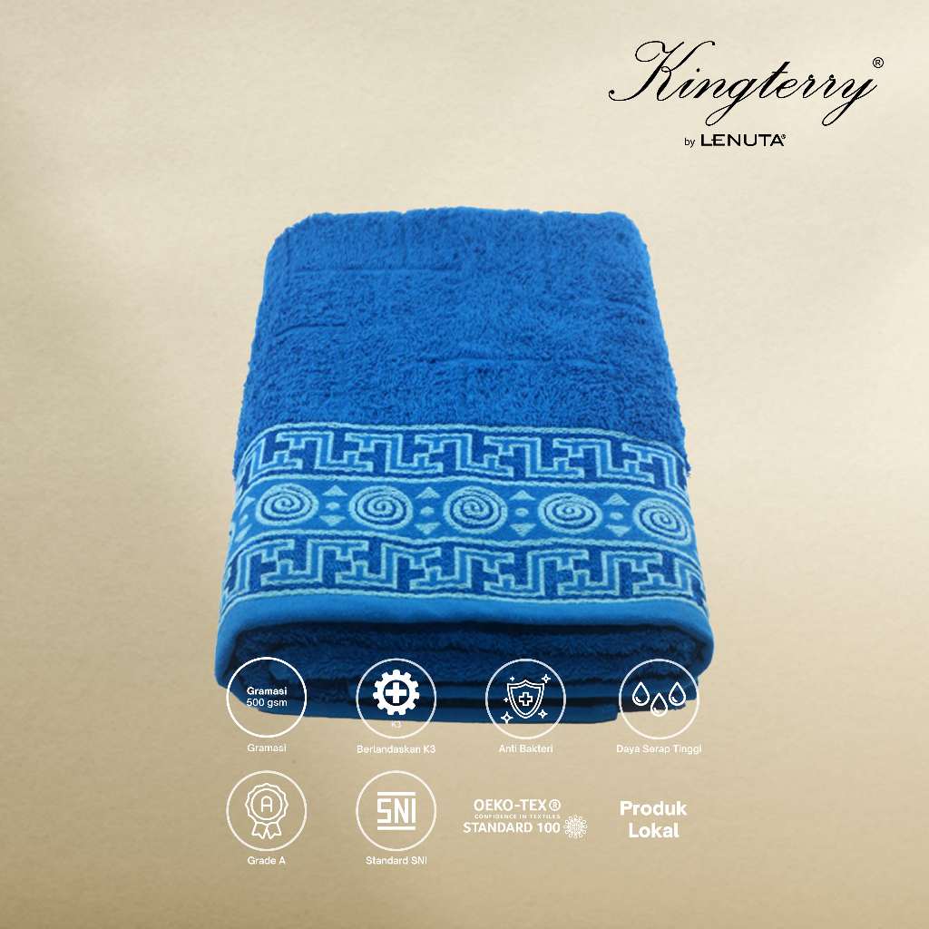 Jual King Terry by Lenuta - Bilo - Turquise (Handuk Mandi / Bath Towel ...