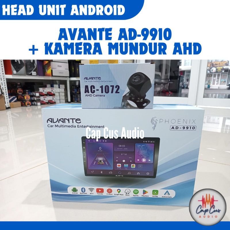 Jual Headunit android avante AD-9910 9inch | Shopee Indonesia