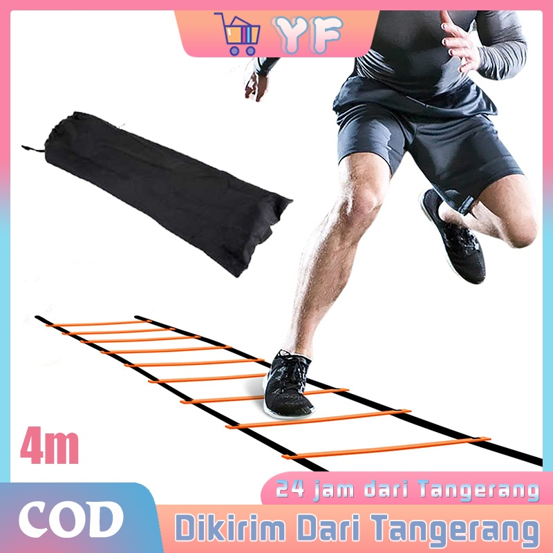 Jual 4m Speed Agility Ladder / Tangga Agility / Kualitas Tinggi | Shopee Indonesia