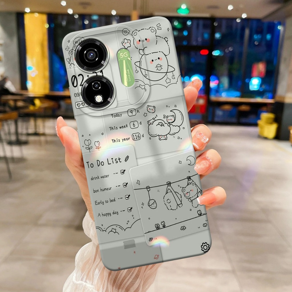 Jual (PC04) Case Itel P55 5G Terbaru Softcase Procamera Macaron Fashion Case Silicone Tpu ...