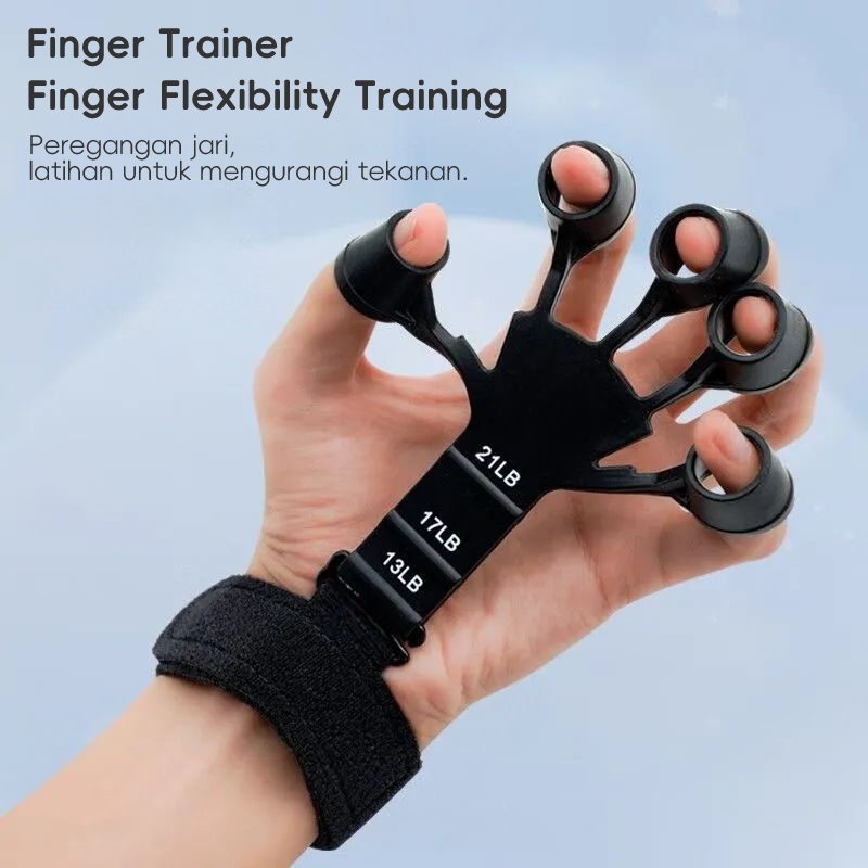 Jual Finger Trainer/Finger Flexibility Training/Guitar Training Hand ...