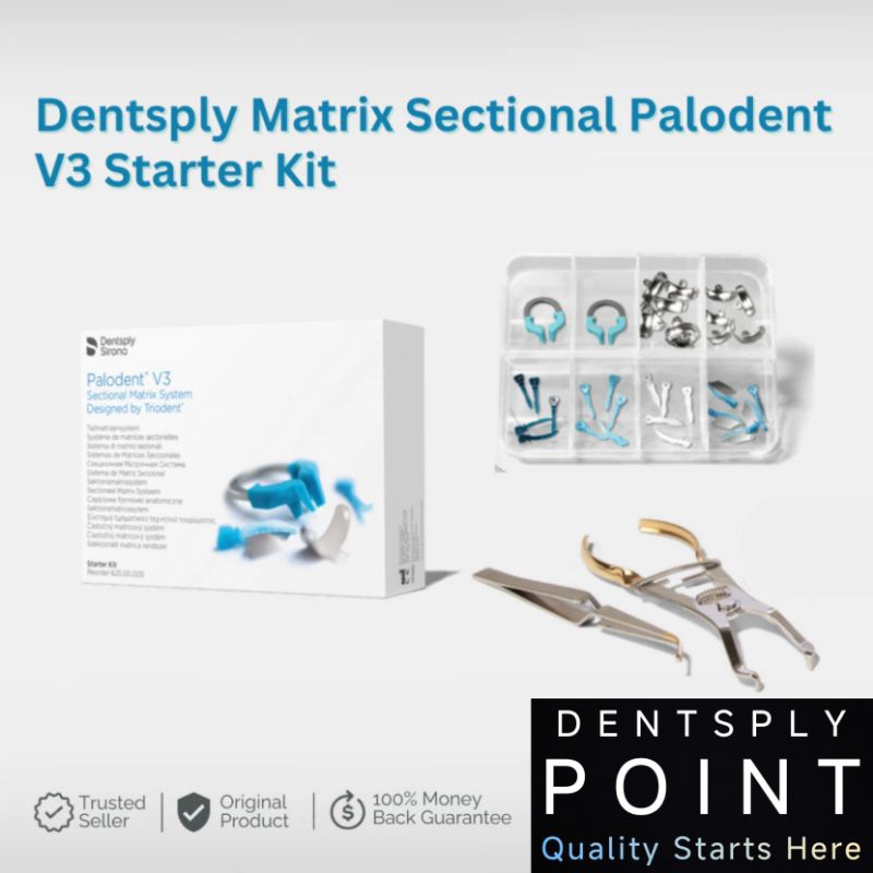 Jual Matrix Sectional Palodent V3 Starter Kita Dentsply Original ...