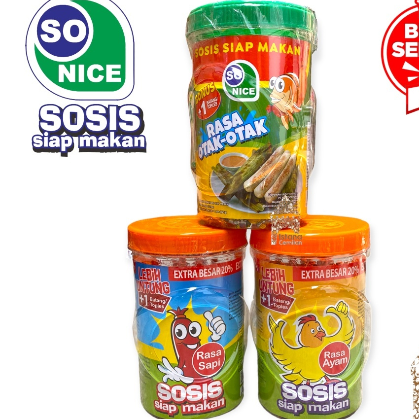 Jual Sosis So Nice Sapi/Ayam isi 24 pcs | Shopee Indonesia