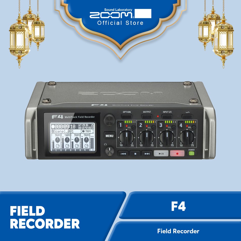 Jual Zoom F4 Field Recorder | Shopee Indonesia