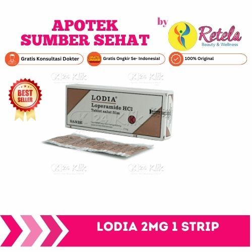 Jual LODIA 2MG 1 STRIP ISI 10 TABLET | Shopee Indonesia