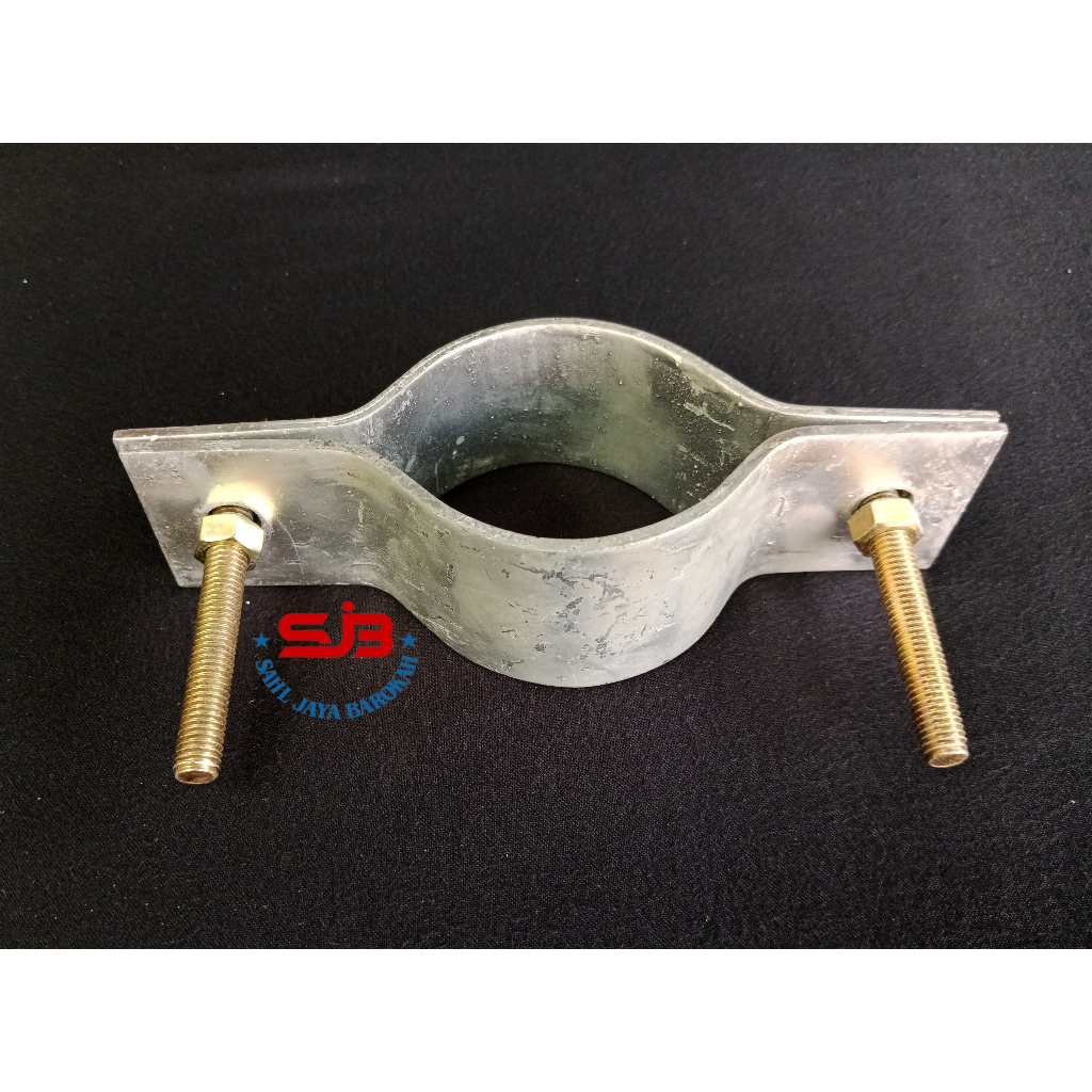 Jual CLAMP POLE BAND 2,5 inch - 3 inch / KLEM BUAYA / CLAMP BEUGEL TREK ...