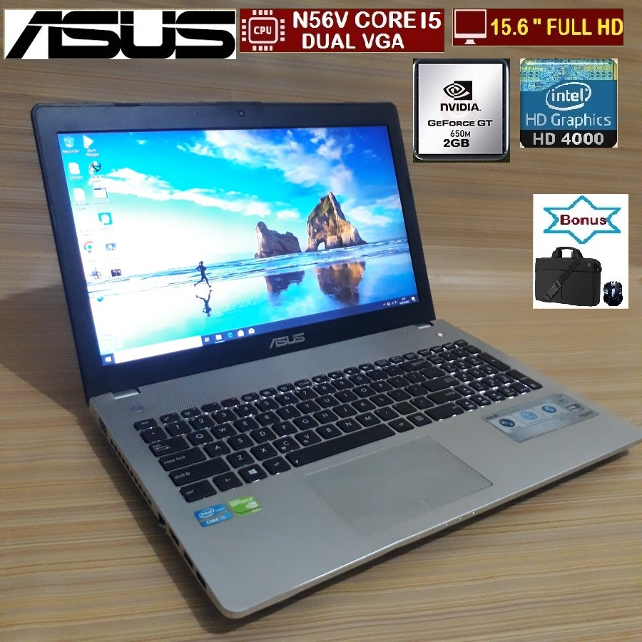 Jual LAPTOP GAMING DESAIN DOBEL VGA ASUS 15INCH CORE I5 RAM 8GB SSD 500GB NVDIA GEFORCE 2GB ...