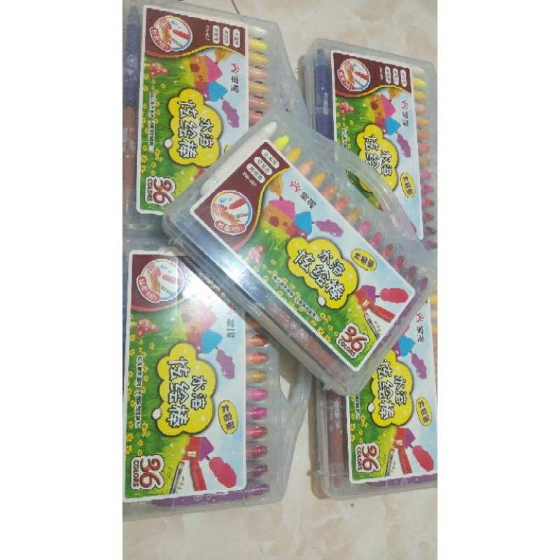 Jual CRAYON GRASP ULIR BESAR ISI 36 ORI | Shopee Indonesia