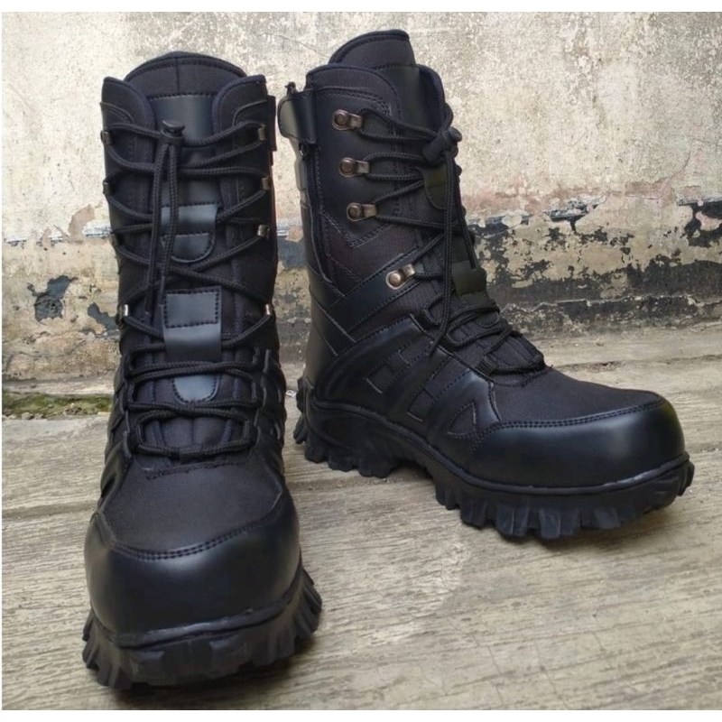 Jual SEPATU PDL TACTICAL BOOTS SAFETY UJUNG BESI SATPOL PP DINAS ...