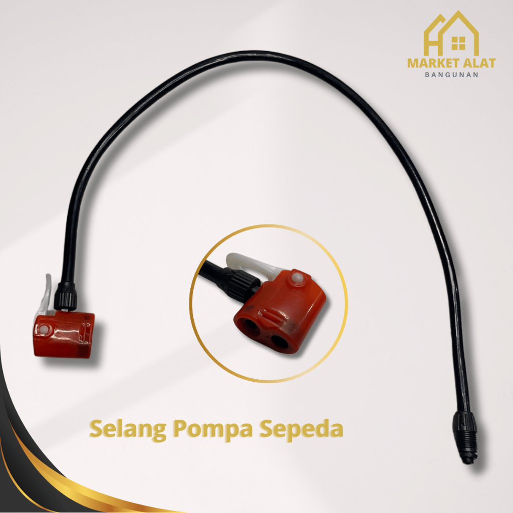 Jual Selang Pompa Angin Sepeda Double 2 Lubang Fungsi - Selang Kompa ...
