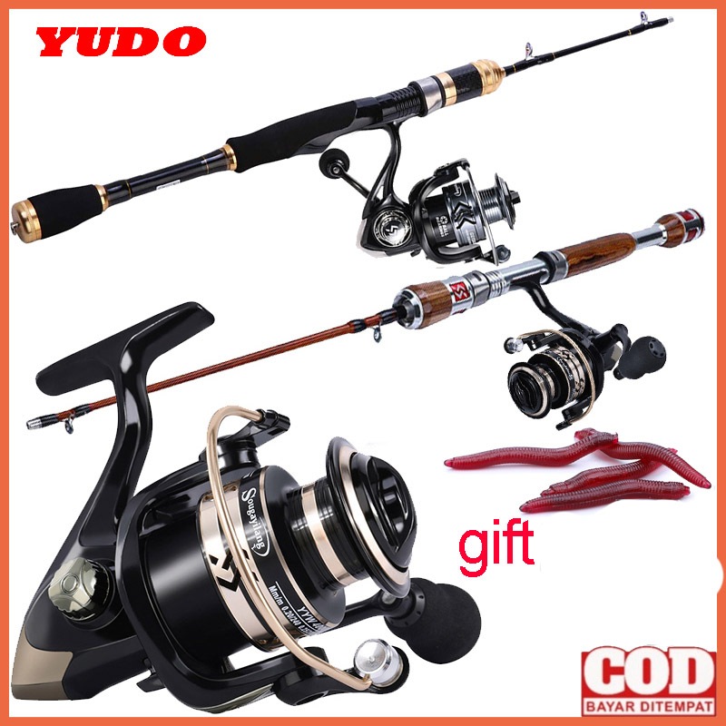 Jual Joran Pancing Spinning Fishing Rod Joran Pancing 1.2M Bahan Karbon ...